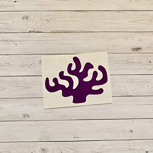 Amazon.com: Coral Decal, Coral Vinyl Decal, Coral Sticker, Reef Decal ...