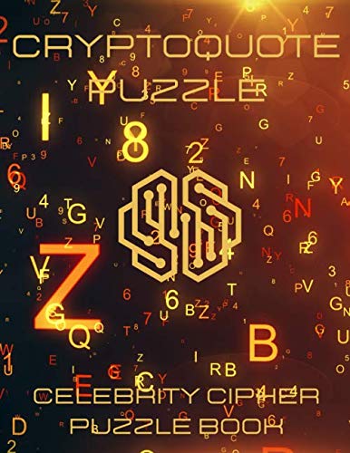 Cryptoquote Puzzle: Celebrity Cipher Puzzle Book | Cryptograms Puzzle ...