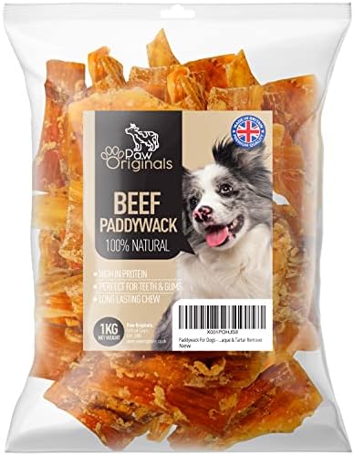 GIANT Paddywack Chews For Dogs - 1KG Extra Large Beef Paddywack Treats ...