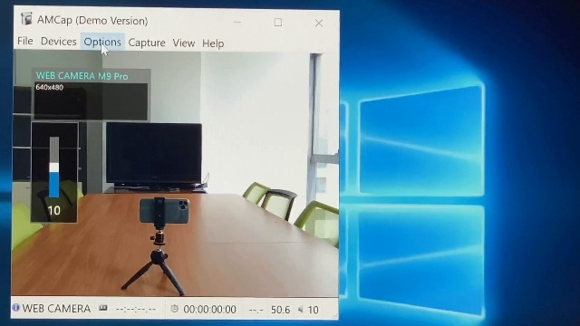 Watch OTHA 1080P Webcam connected to camera AMCap for Desktop on Amazon ...