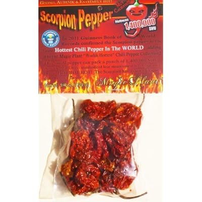 Dried Trinidad Scorpion Chili Pepper Pods - Hard to Nepal | Ubuy