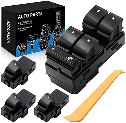 Amazon.com: AiYiGu Driver Side Power Window Switch & 3 Pcs Passenger ...