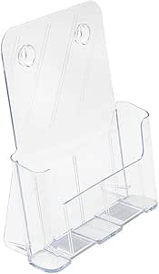 Amazon.com : deflecto 77001 DocuHolder for Countertop or Wall Mount Use, 9 1/4w x 3 3/4d x 10 3/ ...