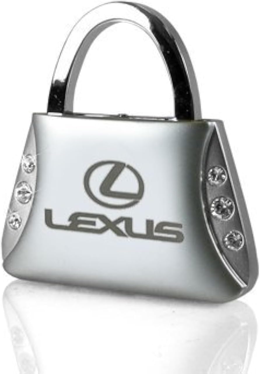 Amazon.com: LEXUS Black Leather Key Chain : Automotive