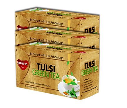 Nutrus Tulsi Tea 20 sachets – Pack of 3 : Amazon.in: Grocery & Gourmet ...