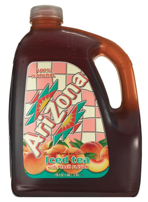 Amazon.com : Regular peach Iced Tea Gallon 128 Fl Oz (1pack) : Grocery ...