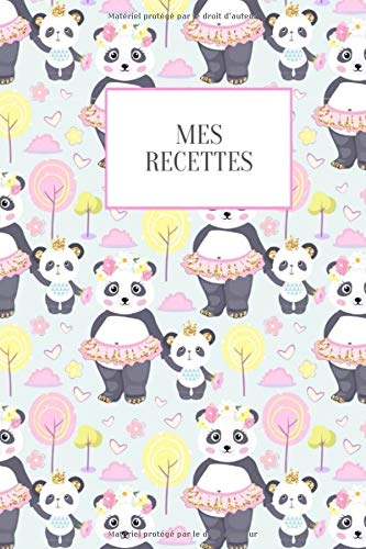 Mes Recettes: cahier des recettes I cahier de cuisine I livre de ...