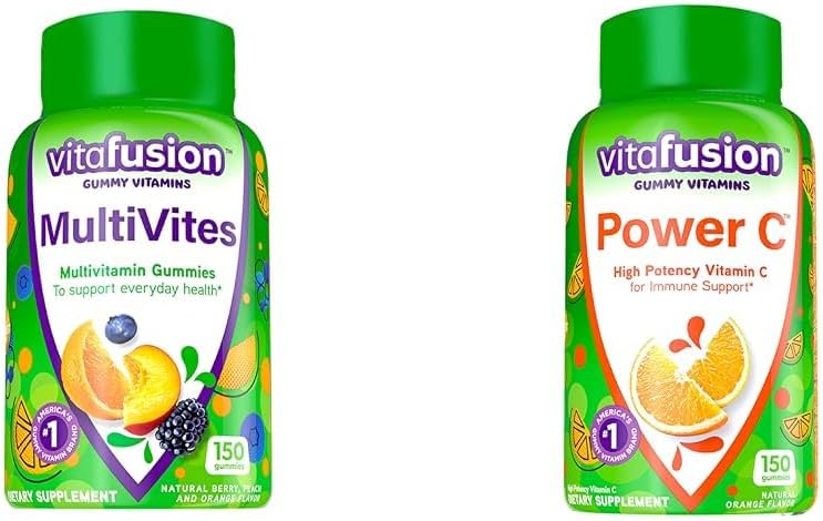 Amazon.com: Vitafusion MultiVites Gummy Multivitamins for Adults with ...