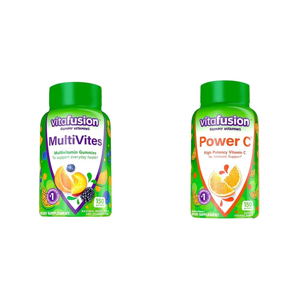 Amazon.com: Vitafusion MultiVites Gummy Multivitamins for Adults with ...
