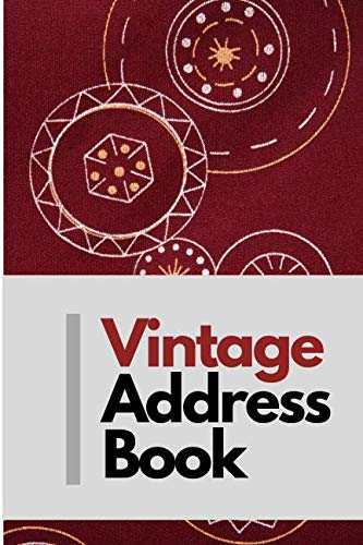 Vintage Address Book: Classic themed contact book: Press, Oysten ...