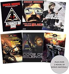 Amazon.co.jp: Ultimate Chuck Norris 6-Movie DVD Collection: A Force of ...