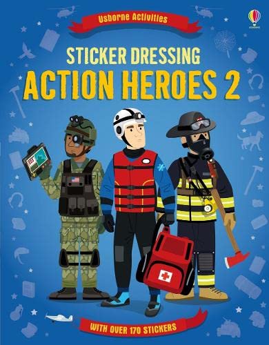 Sticker Dressing Action Heroes 2: Gillespie, Lisa Jane: 9781409556138 ...