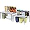 Amazon.com: Simple Houseware Metal Top Expandable Stackable Kitchen ...
