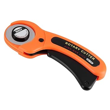 HOMETIC 45mm Classic Loop Rotary Cutter Squeeze Handle with Safety Lock ...
