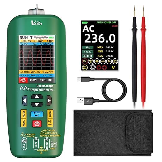 HTC Instrument Handheld Oscilloscope Multimeter | Graph Scope Meter ...