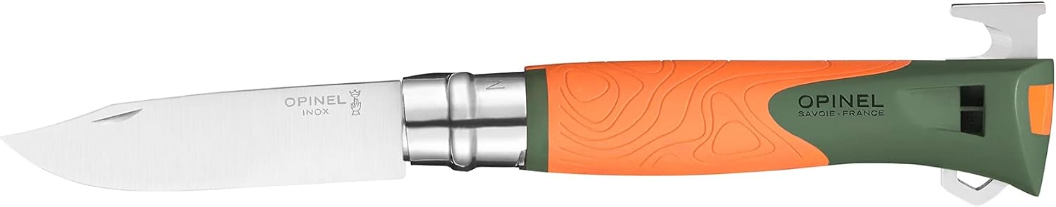 Amazon.com : OPINEL No.12 Explore with Tick Remover, Bushcraft Survival ...
