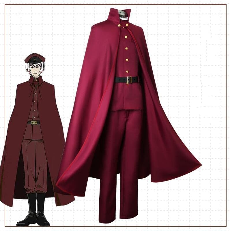 Amazon | [BOBII] 文豪ストレイドッグス 第4シーズン 条野採菊 コスプレ衣装 ウィッグ COS服 制服 コスチュームセット スーツ 仮装 変装 衣装 cosplay クリスマス ...