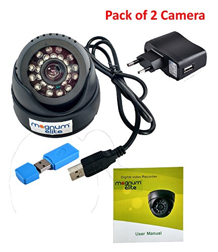 Buy magnum elite Indoor Series mag-USB-2 24 IR Night Vision 600 TVL ...