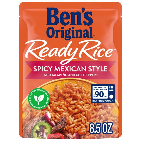 Amazon.com : BEN'S ORIGINAL Ready Rice Spicy Mexican Style Flavored ...