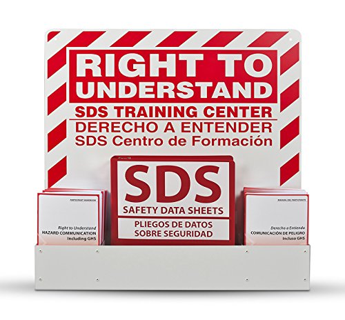Eco GHS-SDS, Training Station, Holder, Binder, Booklet Sign, Bilingual ...