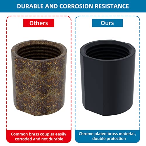 Snapklik.com : Brass Pipe Fitting 1/2 Inch G Female Thread, Shower ...