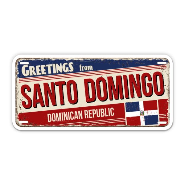 Amazon.com - Squiddy Greetings from Santo Domingo Dominican Republic ...