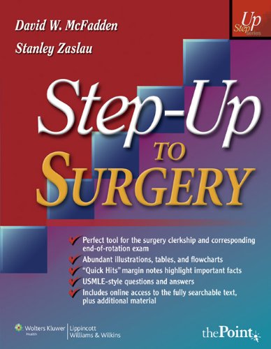 Step-Up to Surgery (Step-up Series): Zaslau, Stanley, McFadden, David W ...