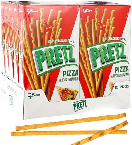 Amazon.com: Pretz Pizza Flavored Baked Stick, 1.09 oz (Pack of 10 ...