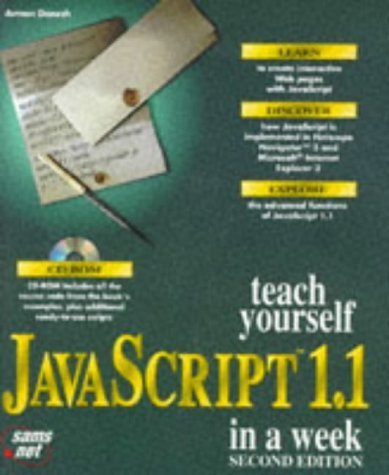 Teach Yourself Javascript 1.1 in a Week: Danesh, Arman: 9781575211954: Amazon.com: Books