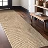 Amazon.com: Luul Home Easy Jute Rugs 2x7 Natural Color Living Room ...