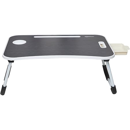Callas Multipurpose Foldable Laptop Table with Cup Holder | Drawer ...