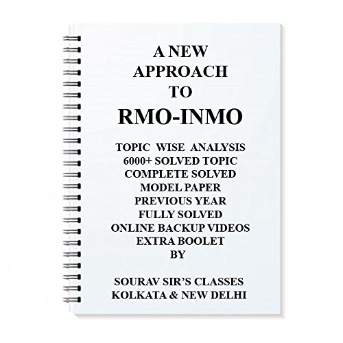 A NEW APPROACH TO RMO+INMO MATHEMATICAL OLYMPIAD [ PACK OF 4 BOOKS ...