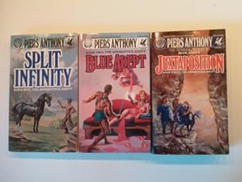 Split Infinity/Blue Adept/Juxtaposition : Anthony, Piers: Amazon.it: Libri