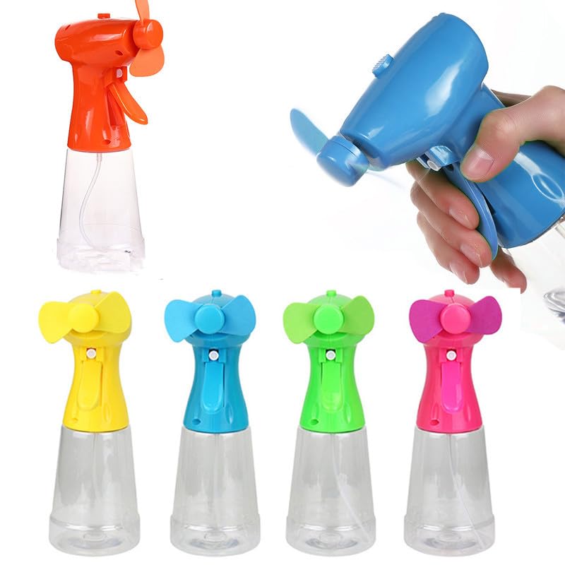 hardinox Portable Handheld Water Mist Fan Spray Bottle Cooling Fans ...