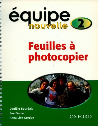 Équipe nouvelle: Part 2: Copymaster Book: Amazon.co.uk: Bourdais ...