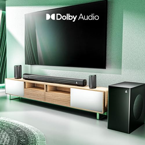 Boat 2025 Launch Aavante Prime 5.1 5050D, Dolby Audio, 500W Signature Sound, 5.1CH with Wired ...