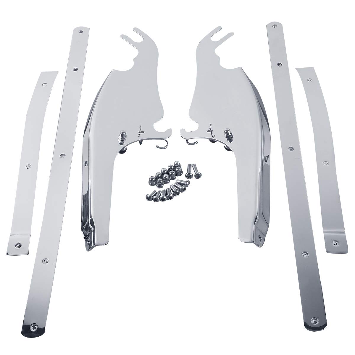 Amazon.com: XMT-Moto Windscreen Windshield Mount Brackets for Harley ...