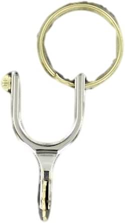 Amazon.com: M&F Western Products Unisex Small Spur Key Ring Silver One ...