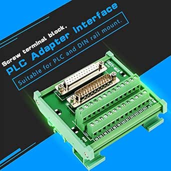 Amazon.co.jp: DB25 D Sub Male & Female Header Breakout Board Terminal ...