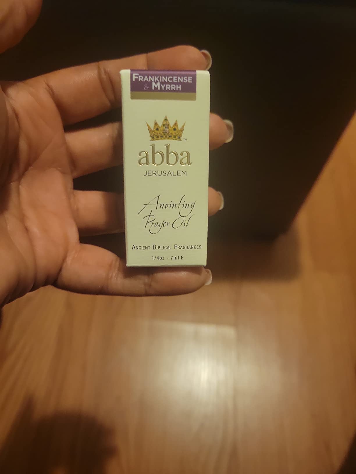 Amazon.com: Abba Anointing Prayer Oil - Frankincense & Myrrh, 1/4 oz ...