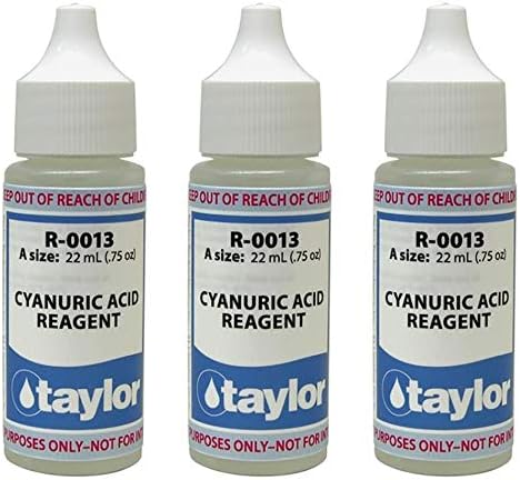 Amazon.com : Taylor Technologies R0013-A Cyanuric Acid : Swimming Pool ...