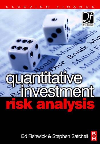 Buy Quantitative Investment Risk Analysis (Quantitative Finance) Book ...