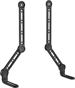 Part King Universal Soundbar Bracket Arm Mount Holder Speaker Shelf TV ...