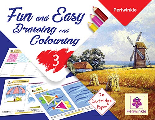 Buy Periwinkle Fun and Easy Drawing and Colouring - 3 | 7-9 years Book ...