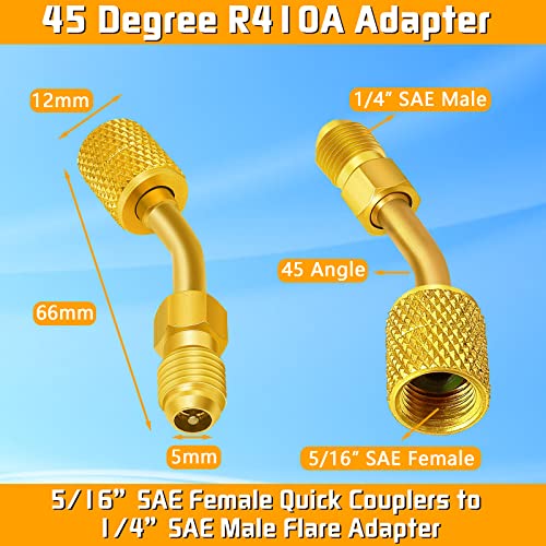Snapklik.com : R410A Mini Split Adapters, R410a Refrigerant Hose ...