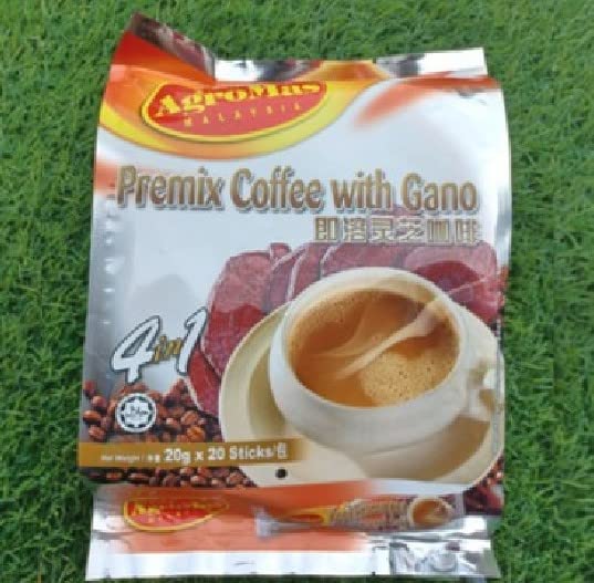 Buy AgroMas Premixed Coffee With Gano / Kopi Pracampur Gano (20g x ...