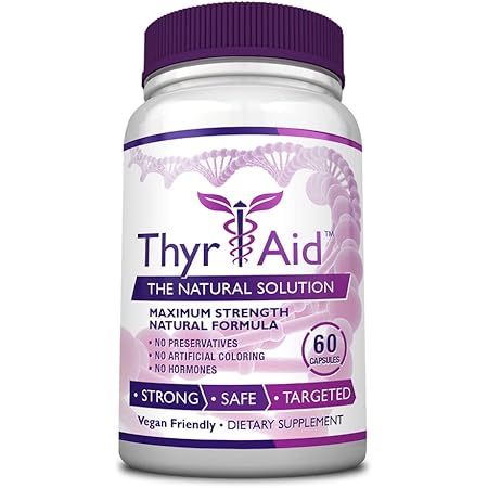Amazon.com: ThyrAid - Thyroid Support Supplement - Boost Metabolism and ...