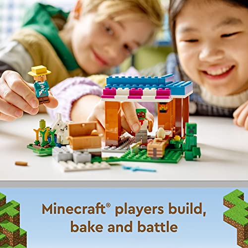 LEGO Minecraft The Bakery Building Kit 21184 Game-Inspired Minecraft ...