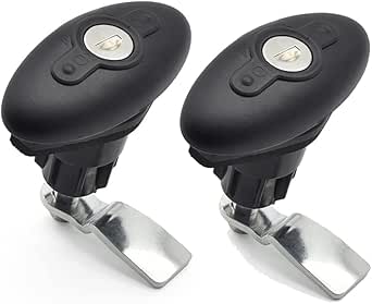 T-Handle Cabinet Latch 2PCS Truck Cap Topper Camper Shell Locks for ...