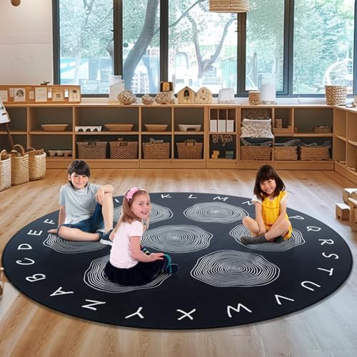 Amazon.com: Large Classroom Rugs, ABC Alphabet Educational Area Rug for ...